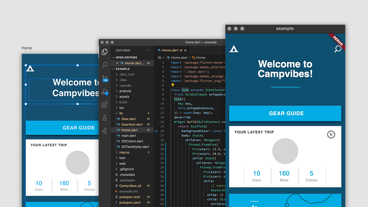 Flutter Vignette Showcase